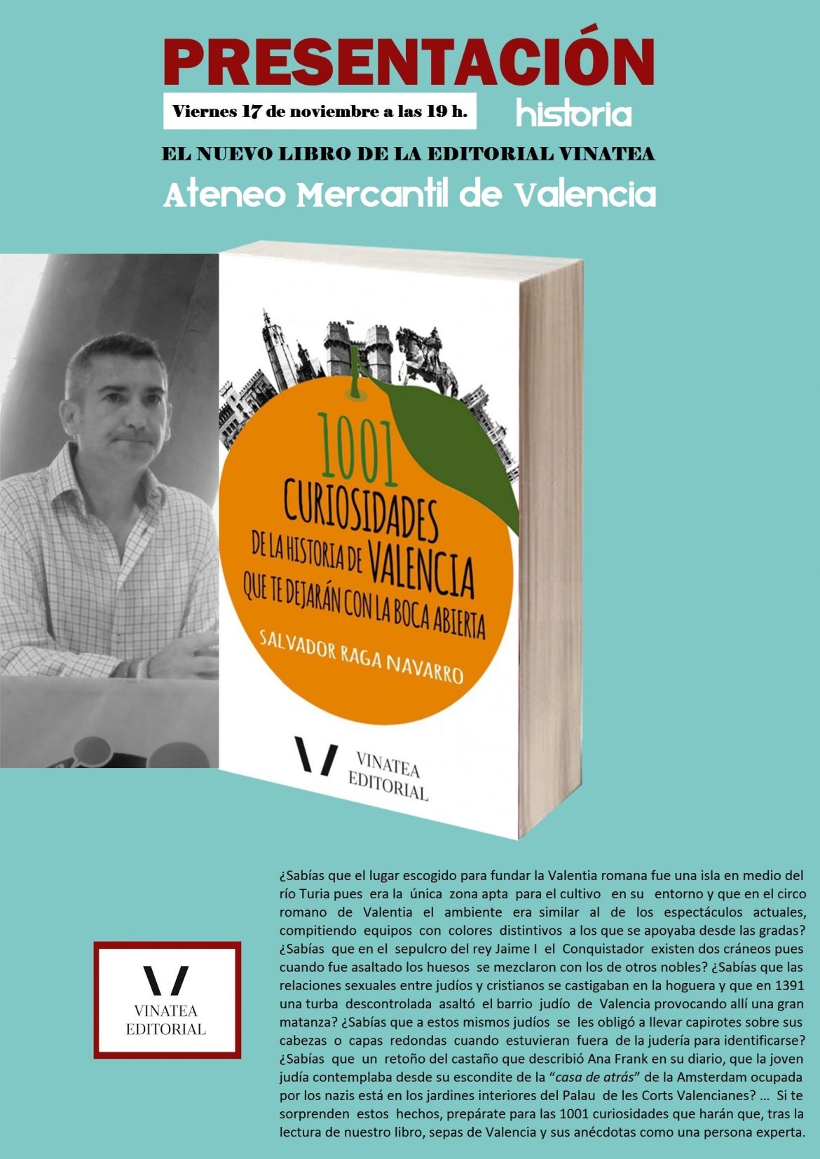 Presentación del libro 1001 curiosidades que te dejarán con la boca ...